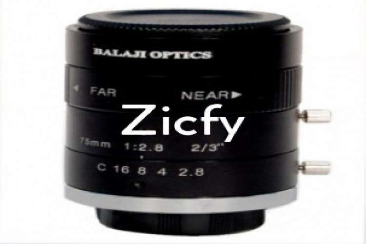 75 mm machine vision lens 100 mm machine vision lens