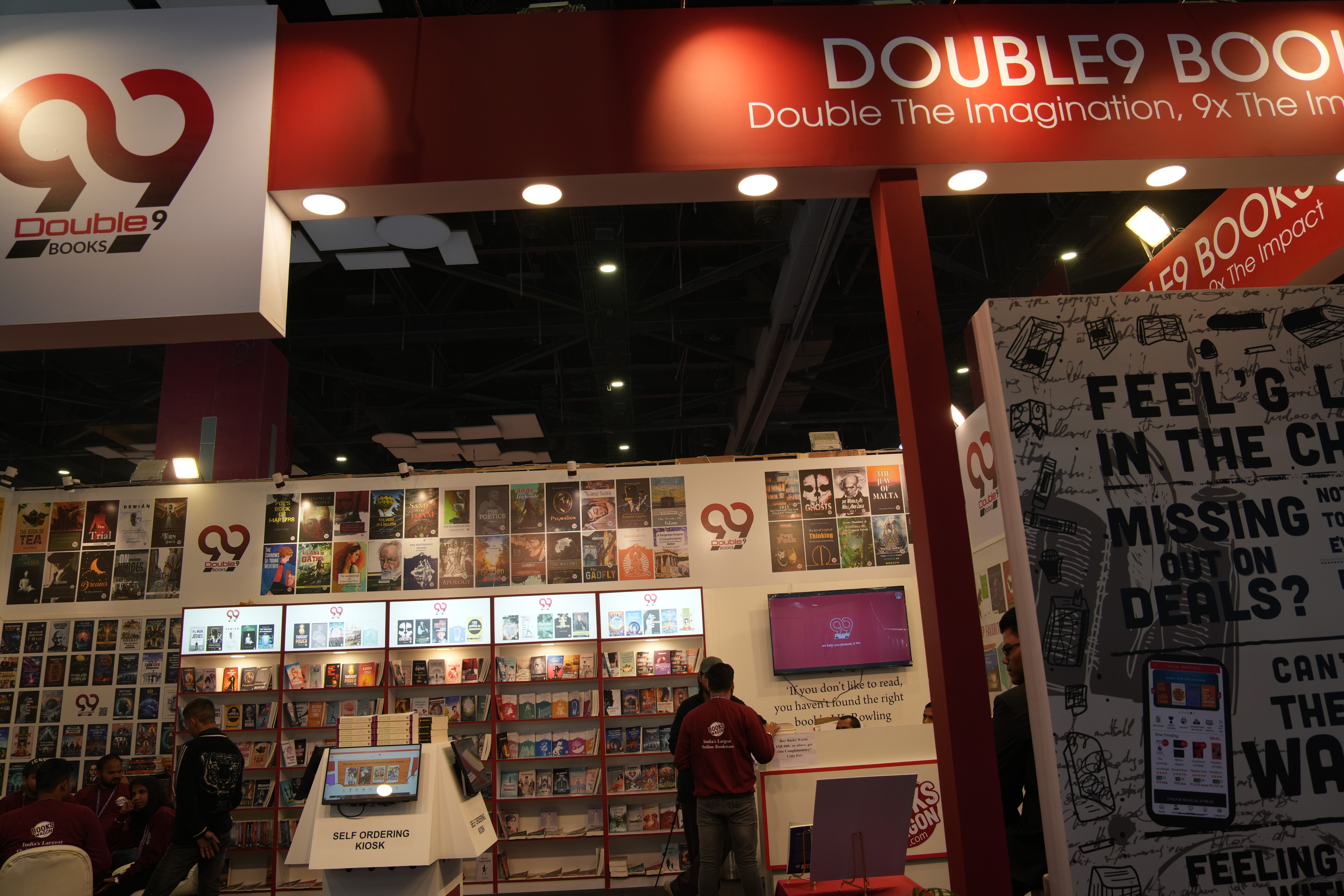 Doubleninebooks at the new delhi world book fair