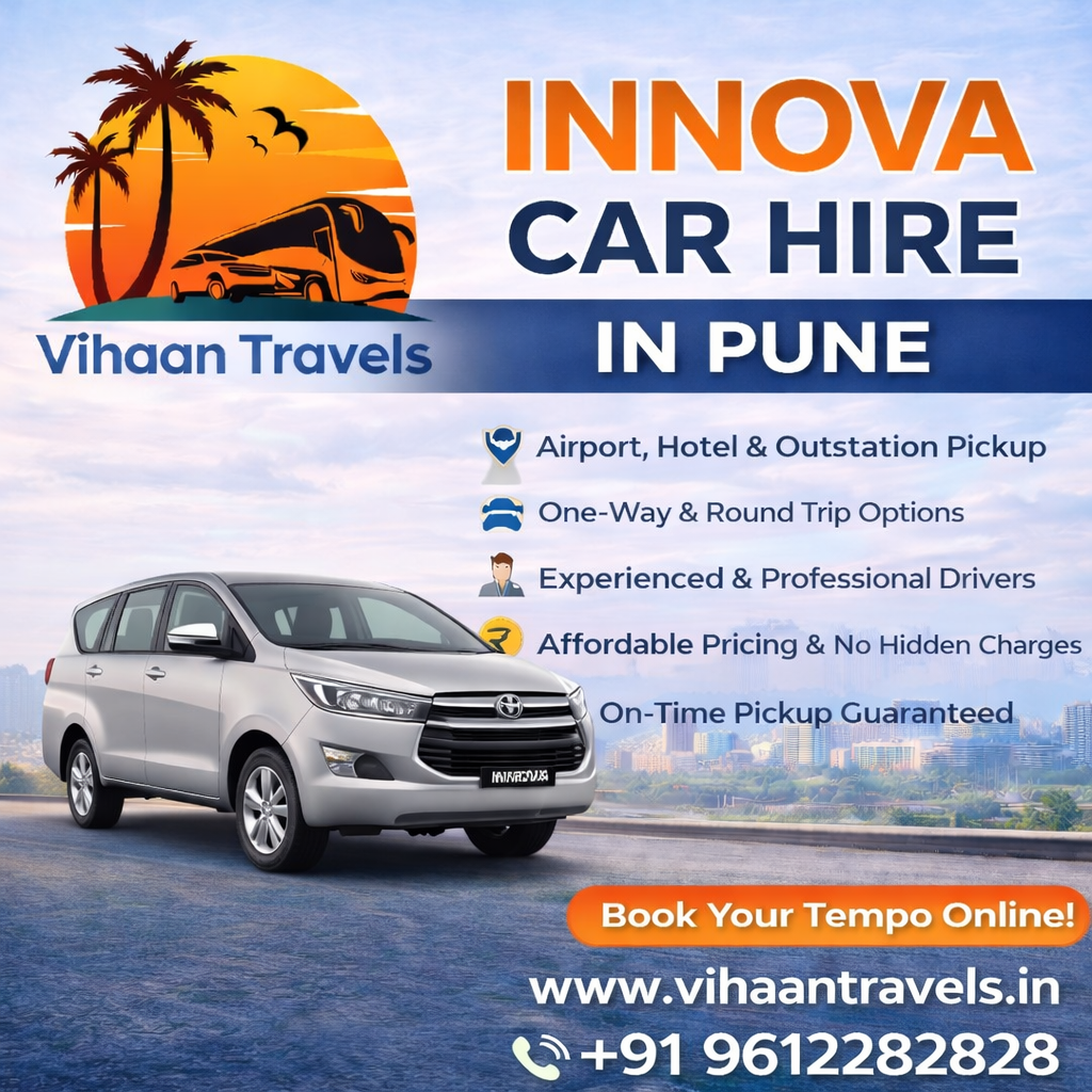 Innova car hire in pune