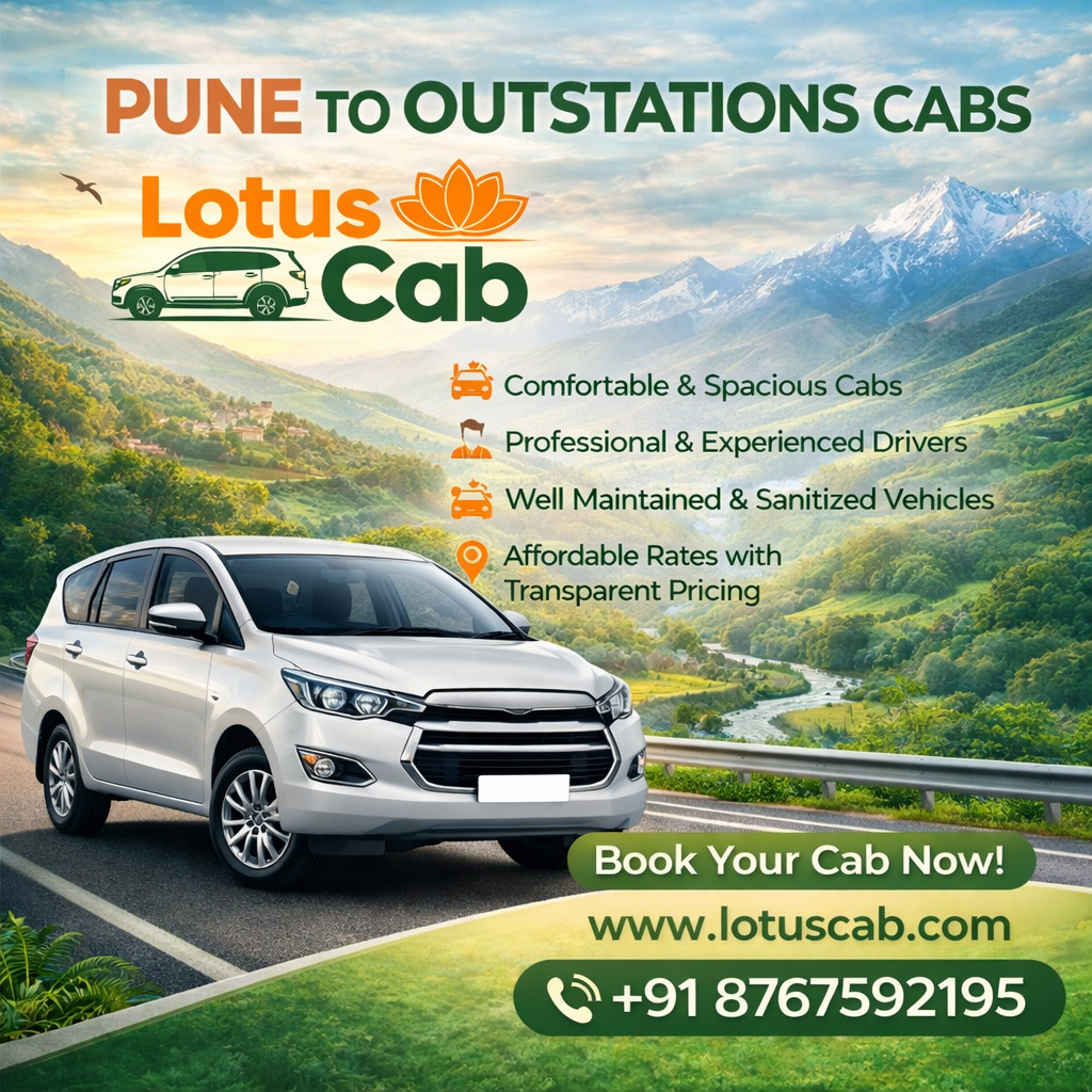 Pune to outstations cabs