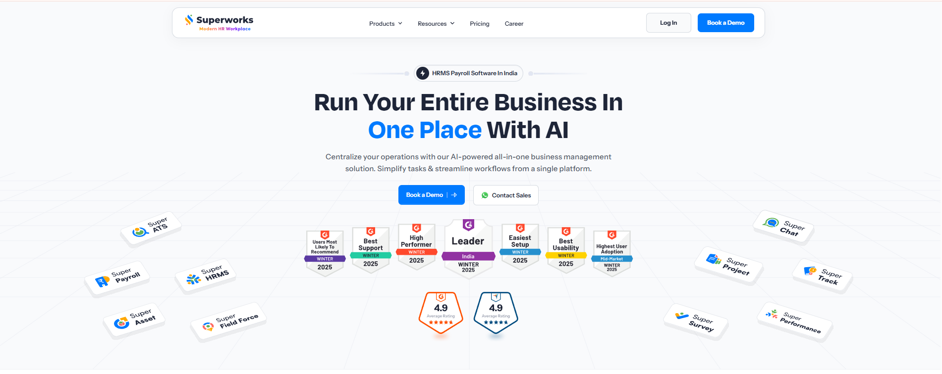 Superworks - hrms and payroll software