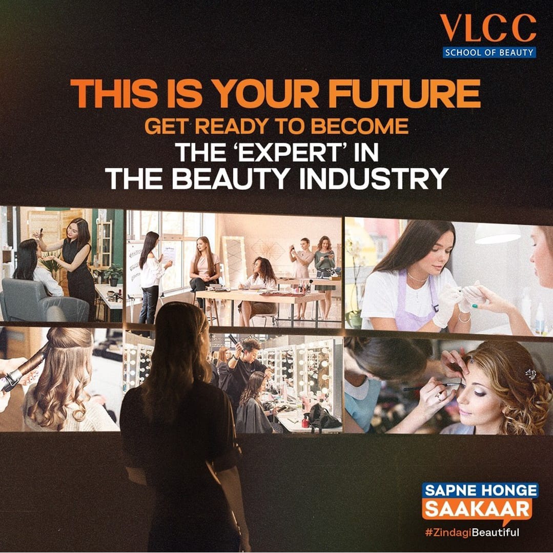 Vlcc school of beauty- best makeup course in noida