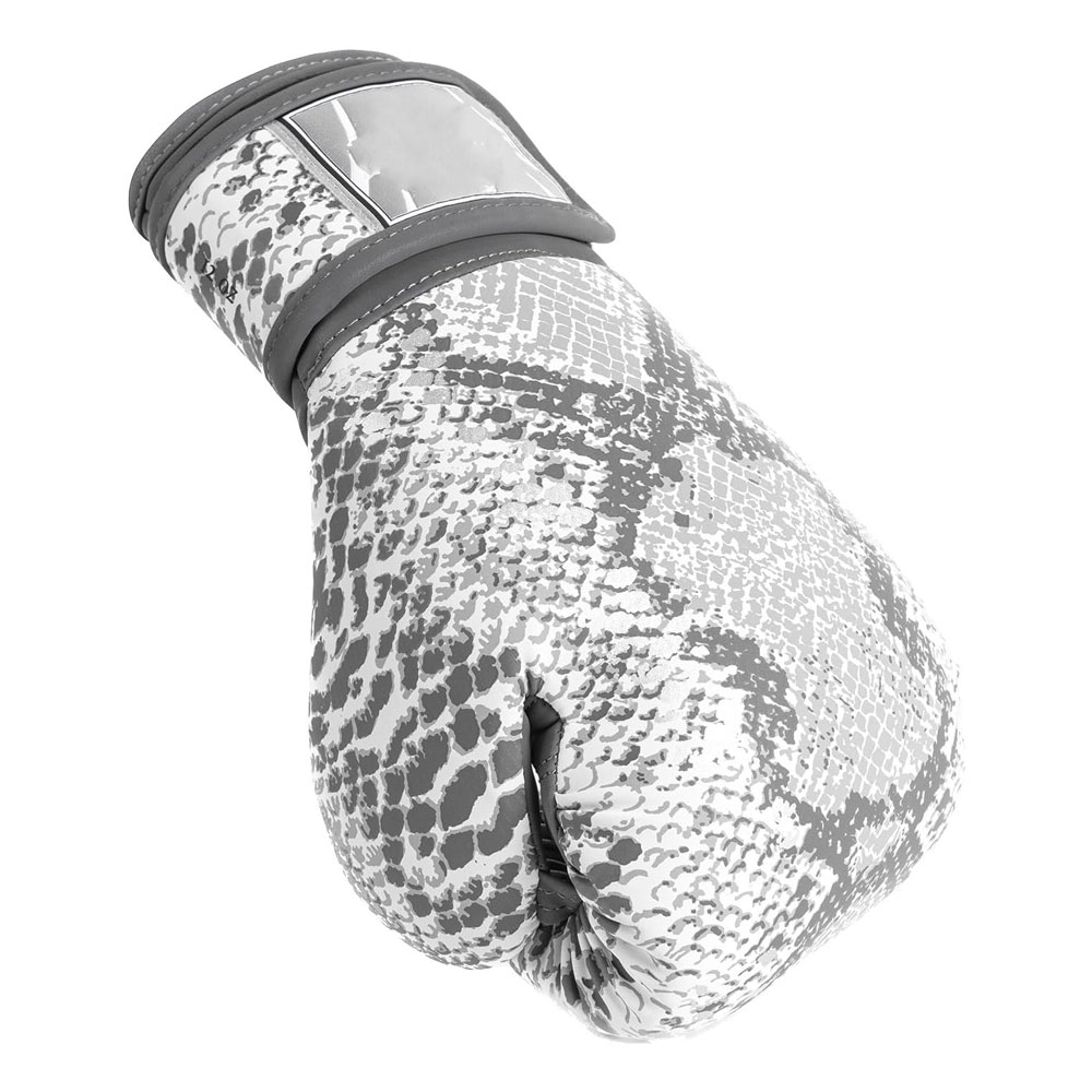 White snake boxing gloves women white