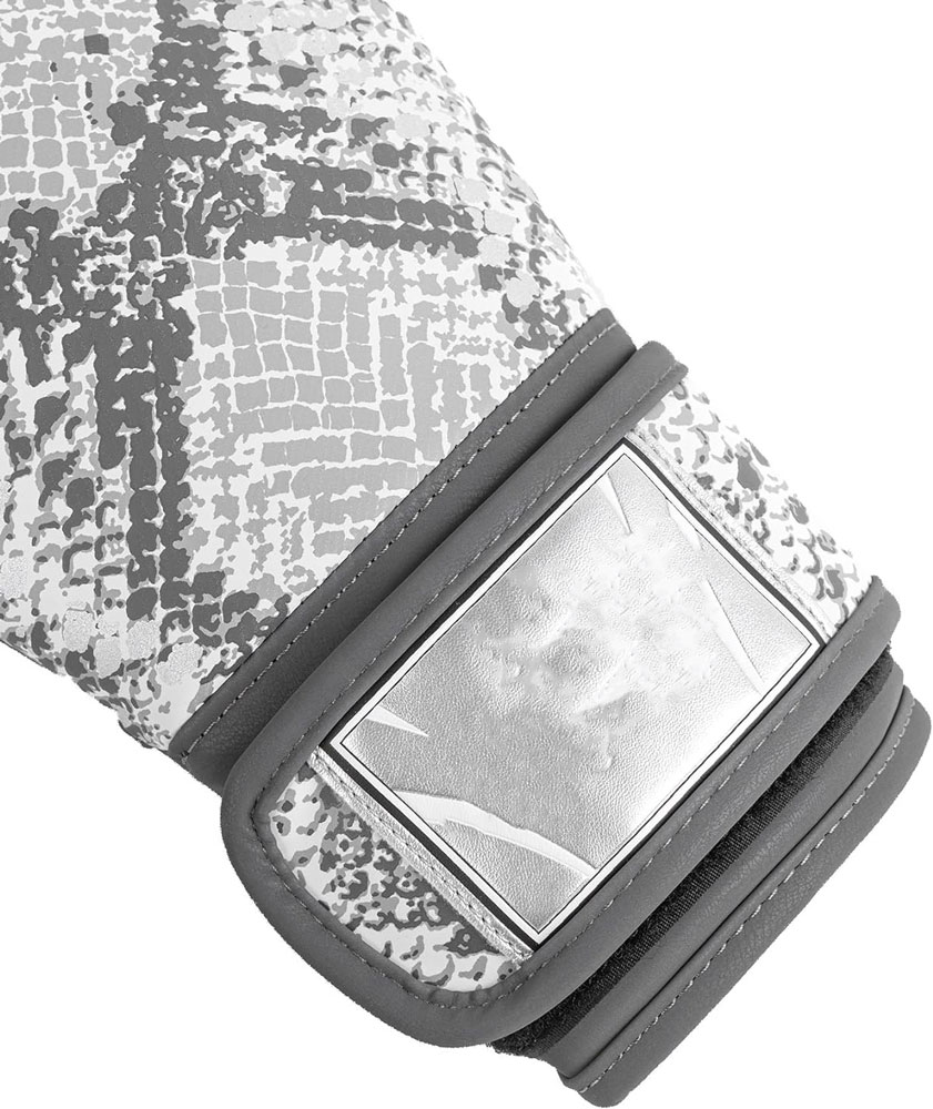 White snake boxing gloves women white